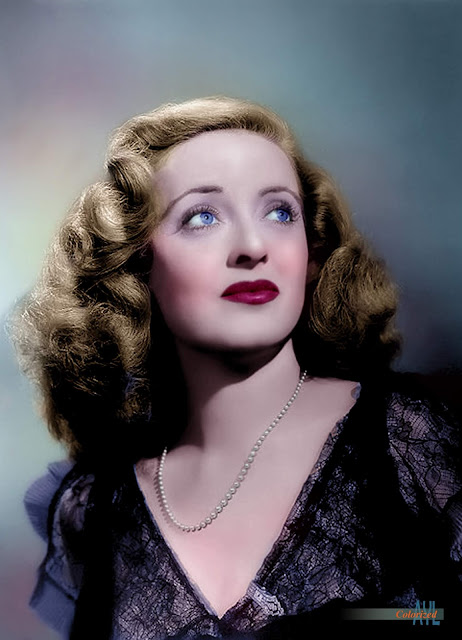 Colors for a Bygone Era: Bette Davis in the late 1940s and early 50s