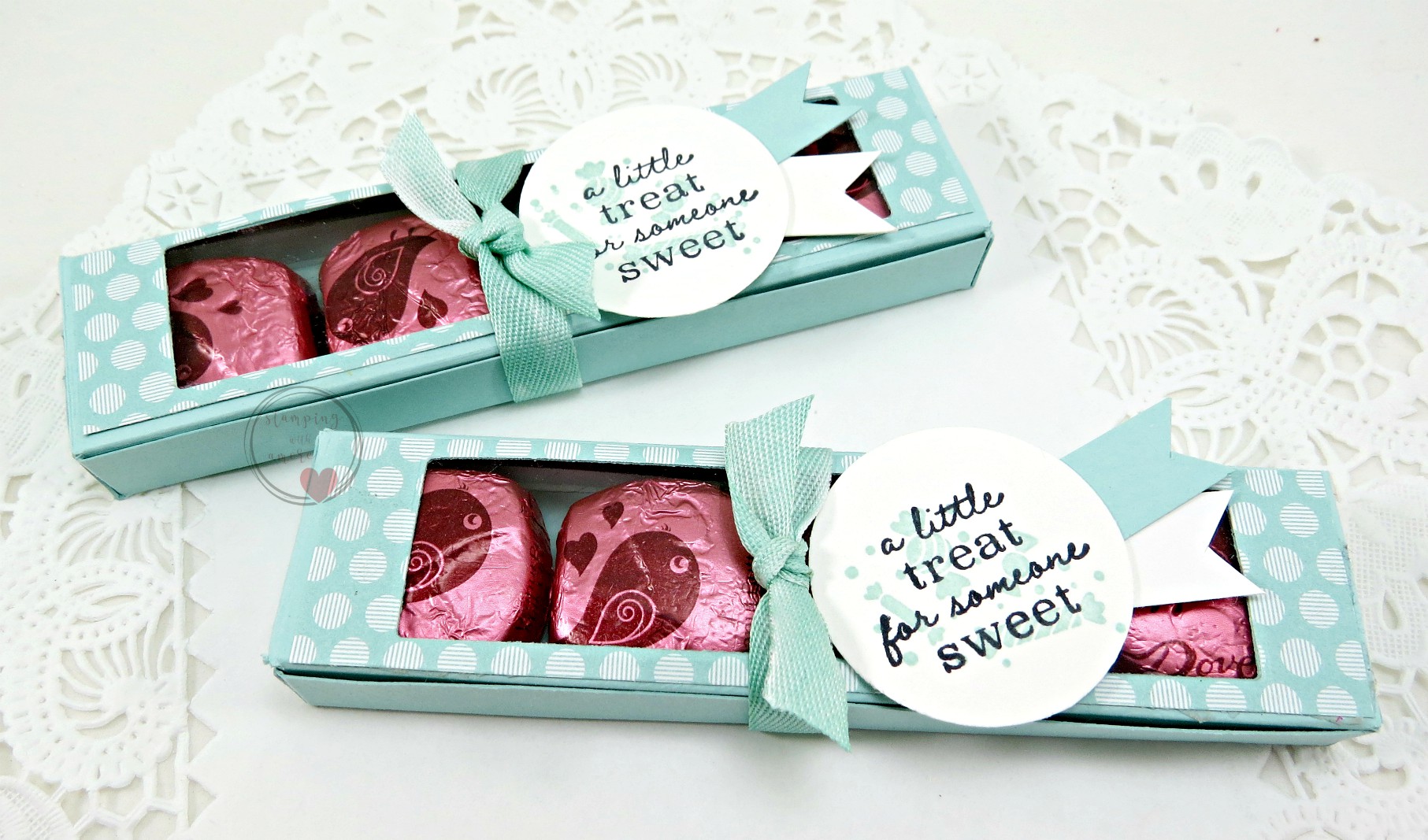 Stampingwithamore: DIY CHOCOLATE TREAT BOX TUTORIAL