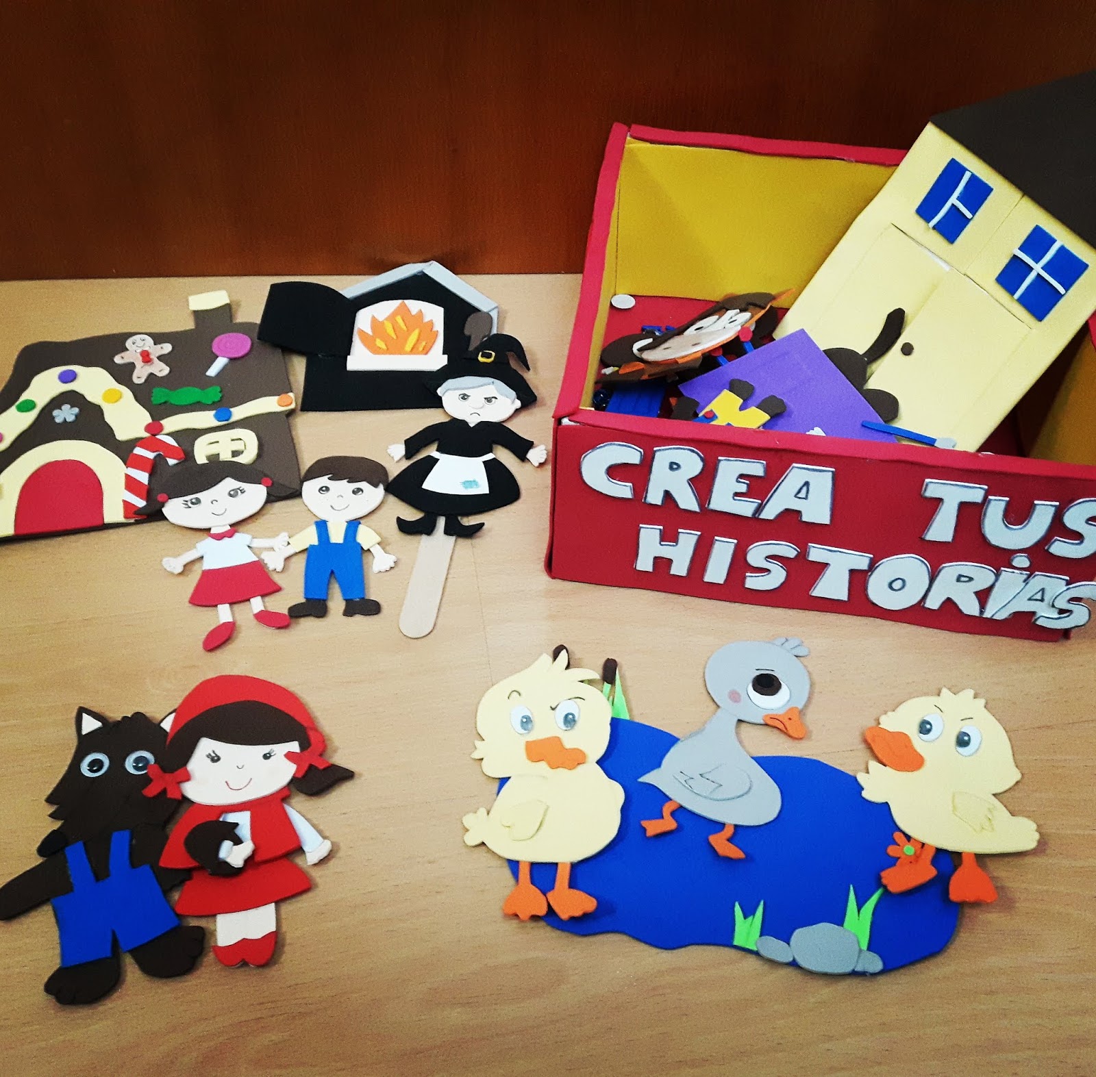 👩‍🎓 CREA CUENTOS ️ - La Casita Educativa