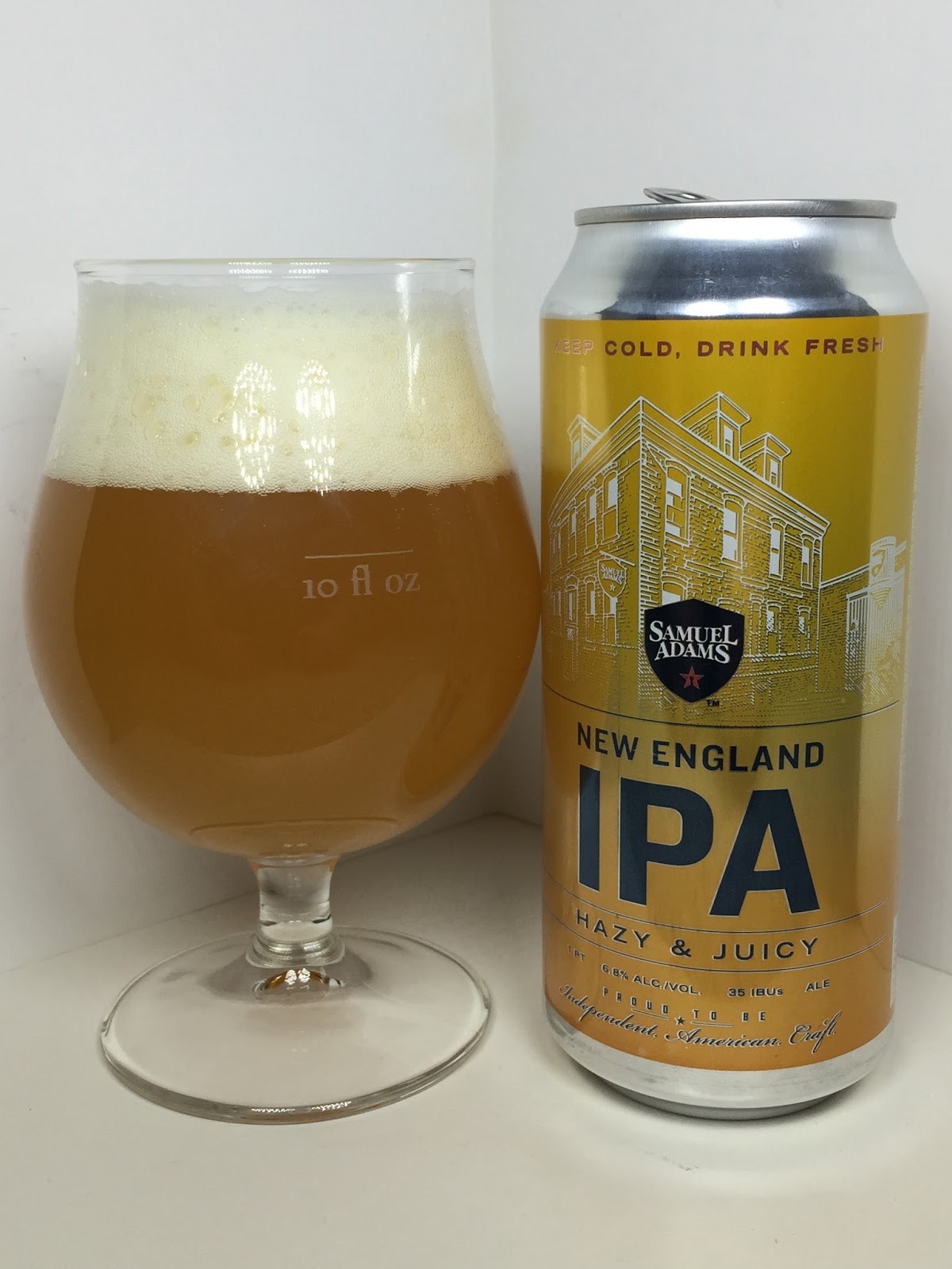Threw Red Butter's Beer Reviews: Samuel Adams New England IPA