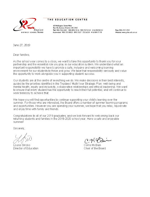 Unionville Meadows P.S.: Year-End Letter from the Board