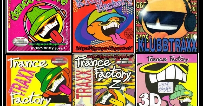 DJ GANGAS: Coleccion Trance Factory 10 CD