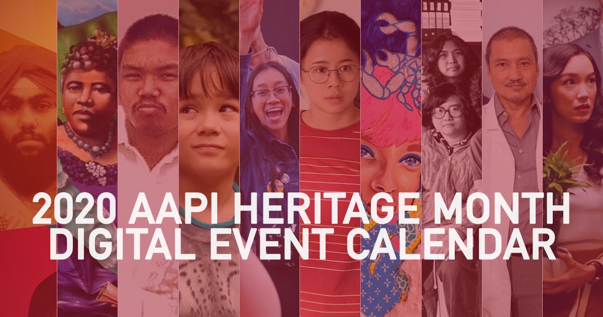 2020 AAPI Heritage Month Digital Event Calendar