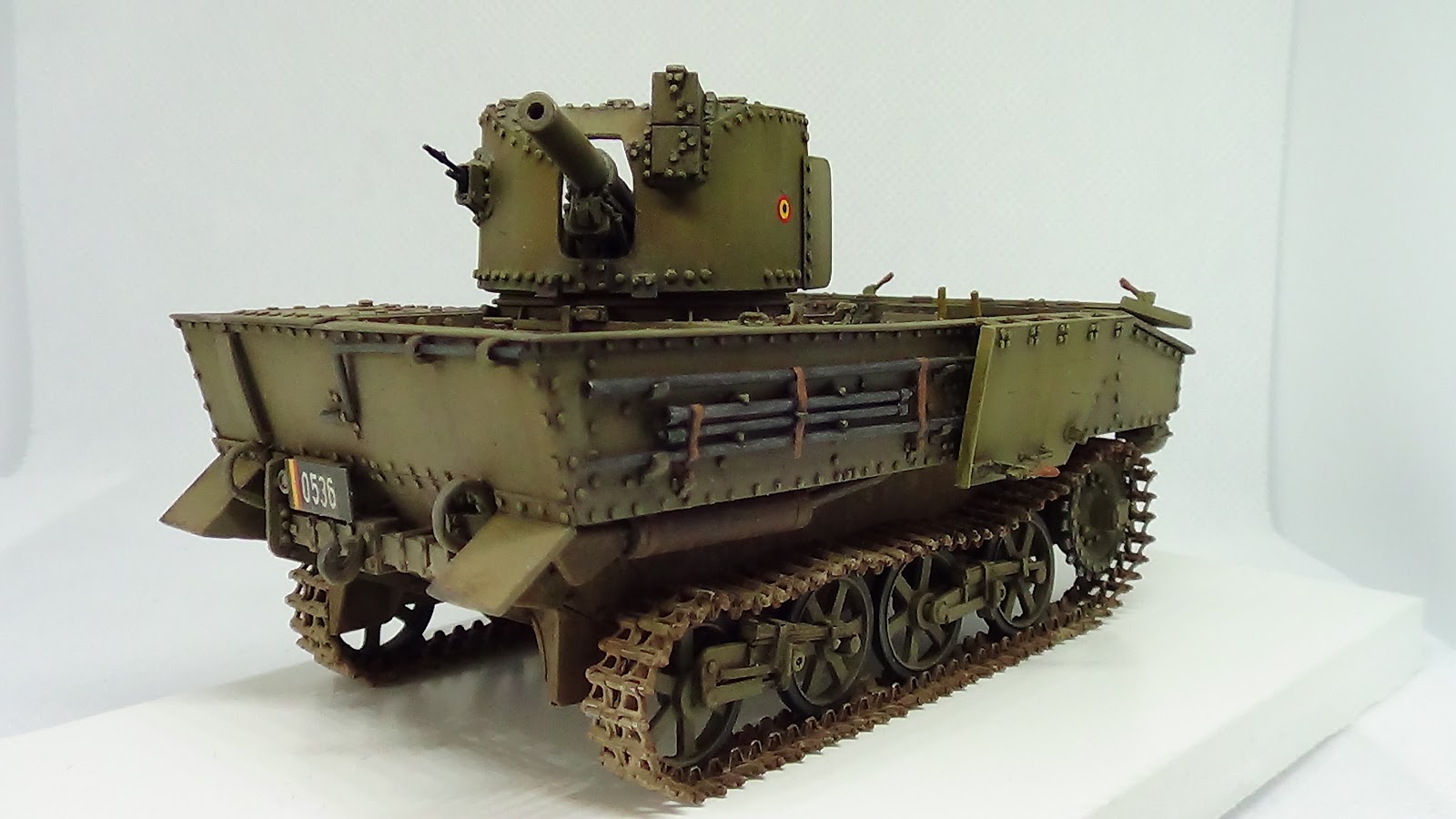 Size's military scale models: Belgian T13 type I (part 6): Retrokit's ...