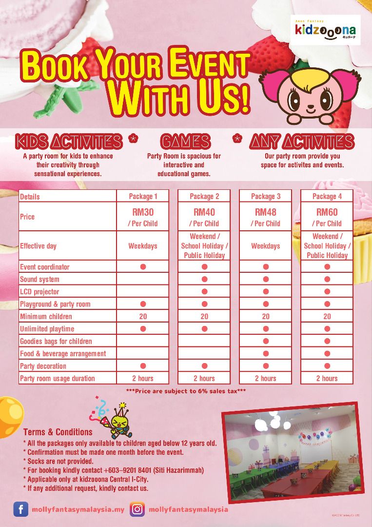 Exclusive kidzooona Kids Birthday Packages And Interactive Indoor ...