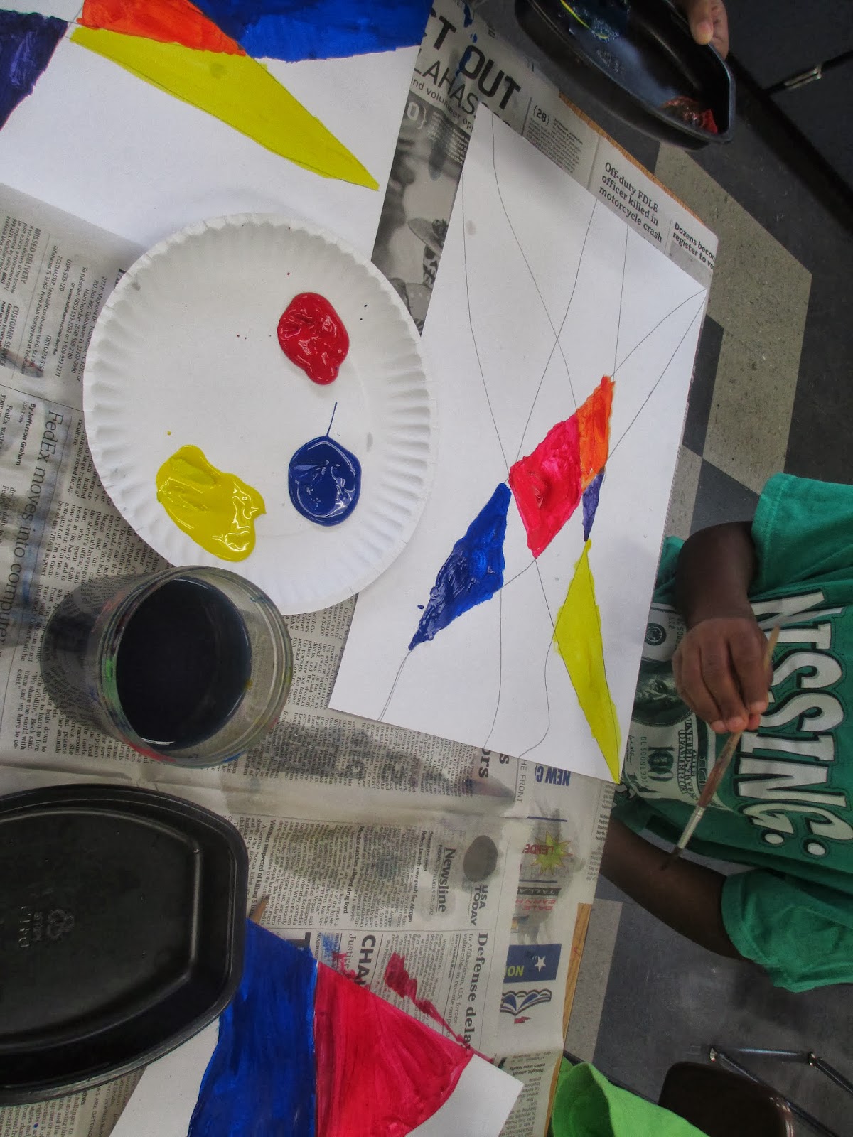 Sabal Palm Artist: 4th Grade Color Wheels