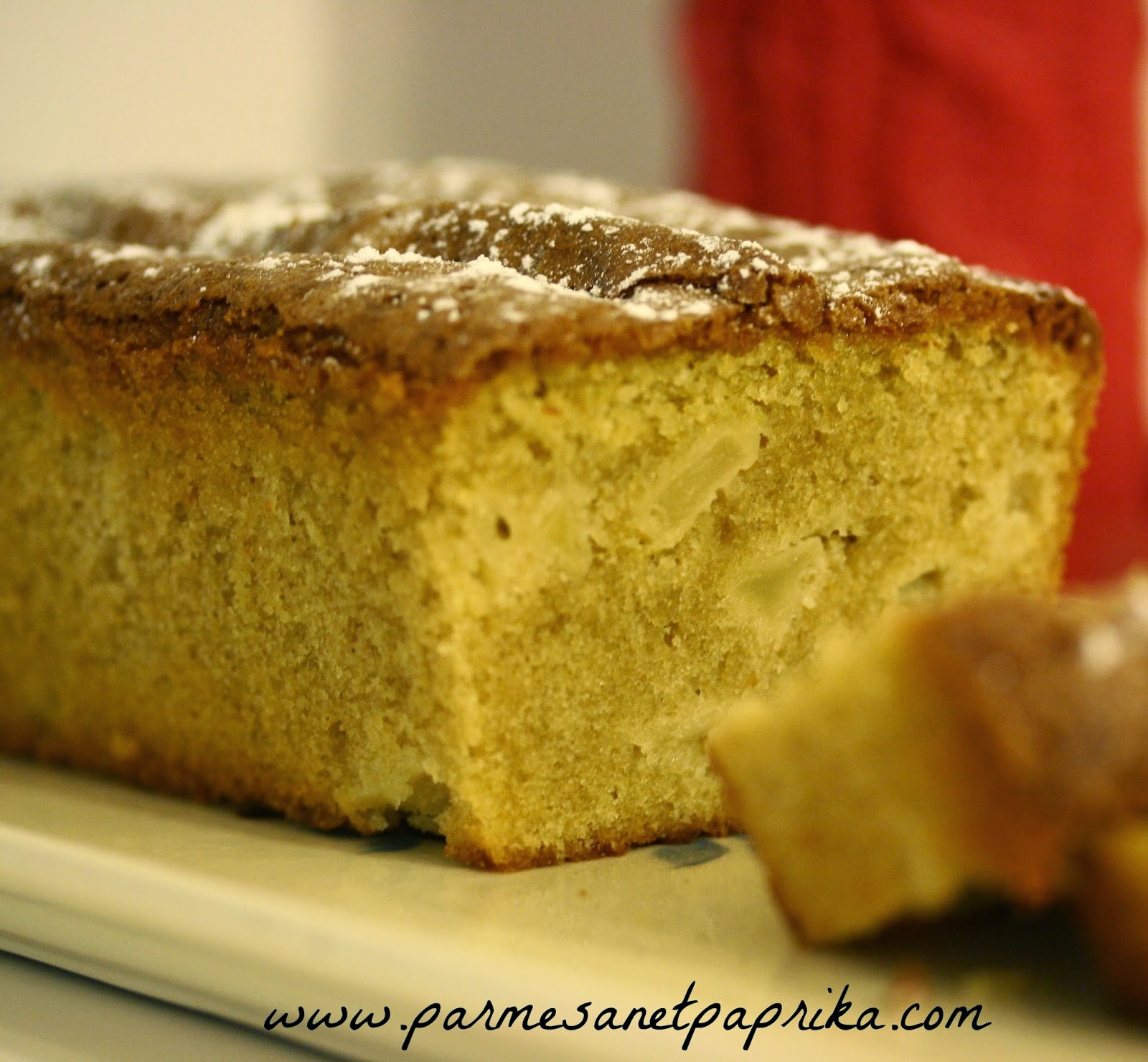 Parmesan et Paprika: Cake très moelleux aux Pommes