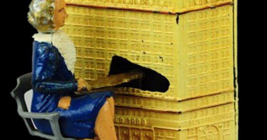 Building Collector: Trenton Trust Mechanical Coin Bank