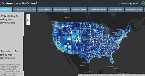 Maps Mania: How Net Neutrality Could Affect You