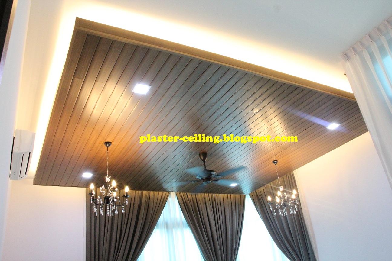 PLASTER CEILING: CEILING KAYU