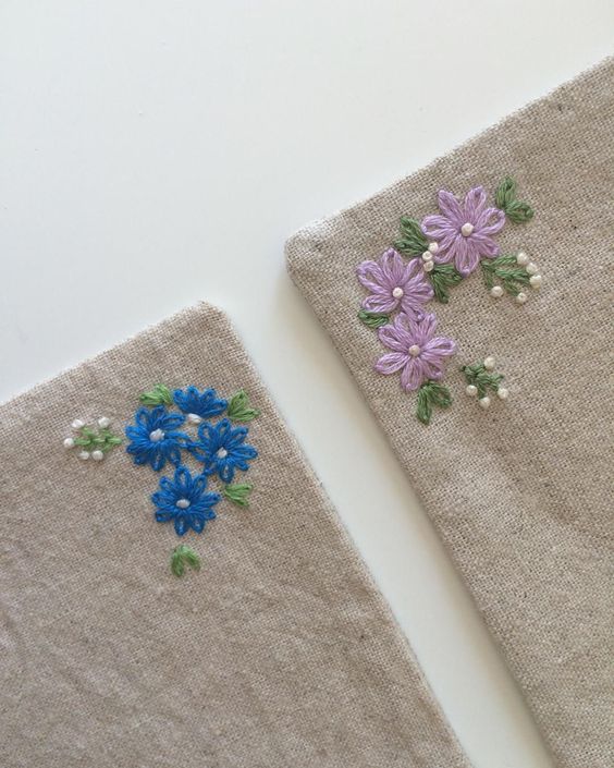 Ideias de Costura - Bordados Simples #4