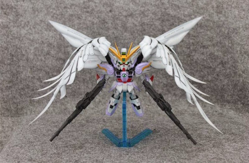 Custom Build: SD x MG Wing Gundam Zero Custom