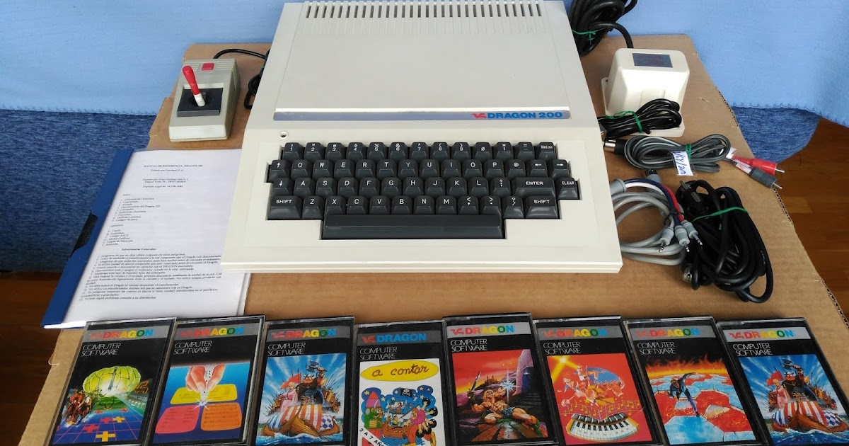 Retro Ordenadores Orty: Ordenador Dragon 200 (1985)