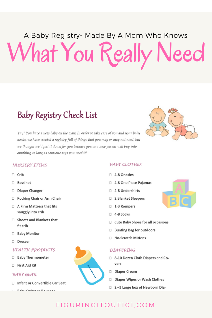 Figuring It Out 101: The Real Baby Essentials- What We Used and What We ...