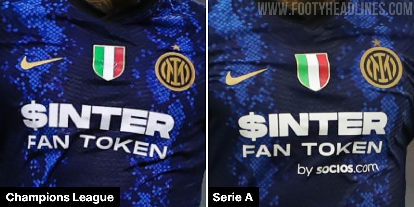 Inter Forced To Change Sponsor Logo For UEFA Champions League - Footy ...