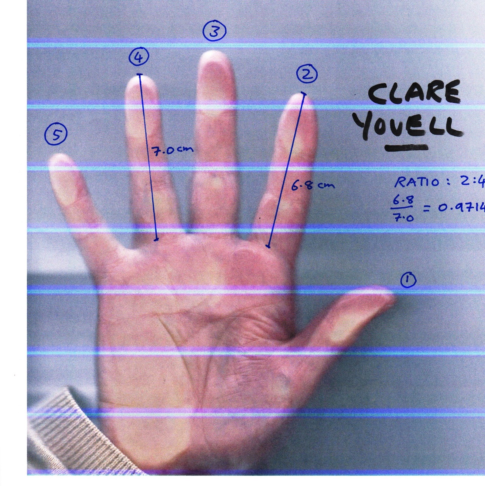 Wading Through Treacle Digit Ratios wading-through-treacle-digit-ratios