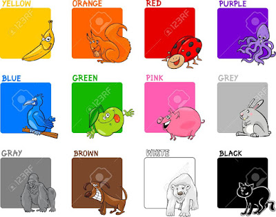 La huella del saber: ACTIVITY 2 - ACTIVIDAD 2 - THE COLORS - LOS ...