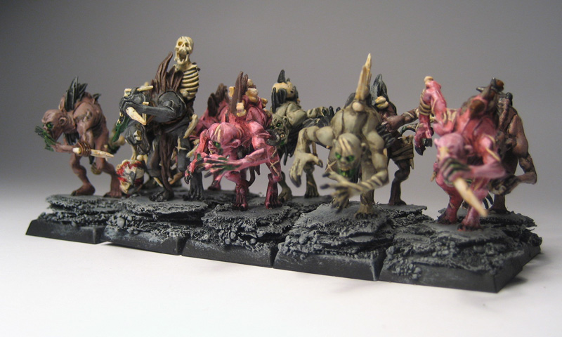 Miniatures Art Team: crypt ghouls