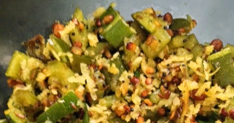 Padavala Kayi Palya/Snake Gourd Palya | Smitha Shrisha's Carpe Diem ...