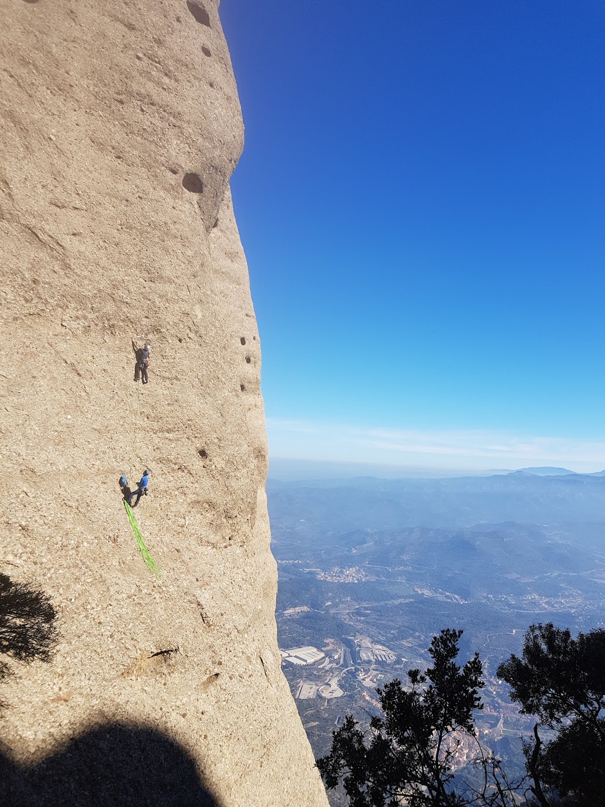 Climbing El Cavall Bernat