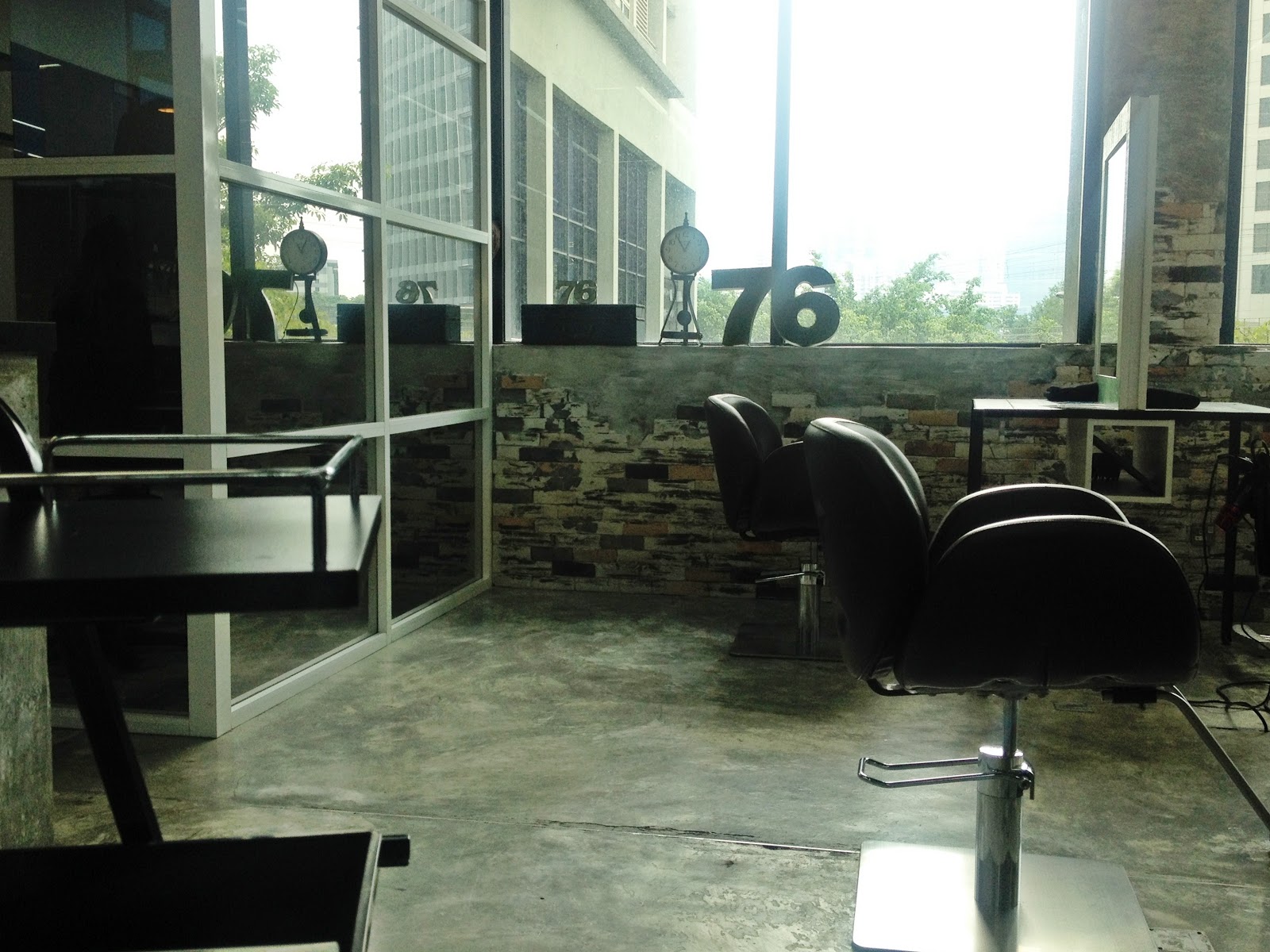First Visit to Number76 - Hair Cut & Treatment