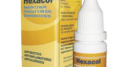 Hexacol Solución oftálmica | Medicamentos