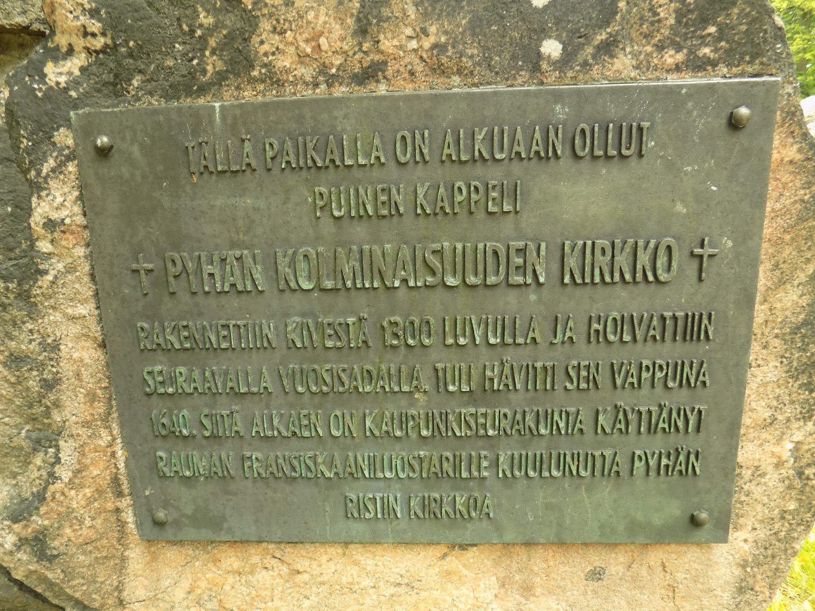 Alla kasvon kaikkivallan - Tarinoita historiasta: Rauman kirkot - Pyhän ...