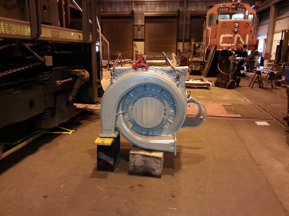 Industrial History: Power Assemblies for Locomotive Diesel Engines