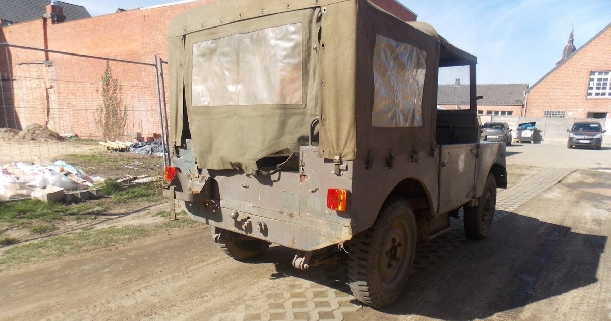 Landrover Defender: Land Rover Series One Minerva 1952 ex army