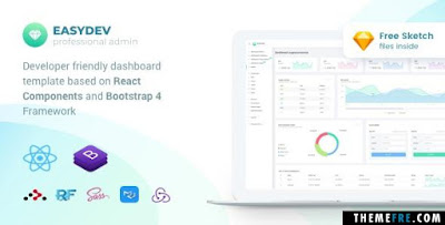 Nerses Nikolas EasyDev - Developer Friendly React Bootstrap 4 Admin Template admin dashboard ...
