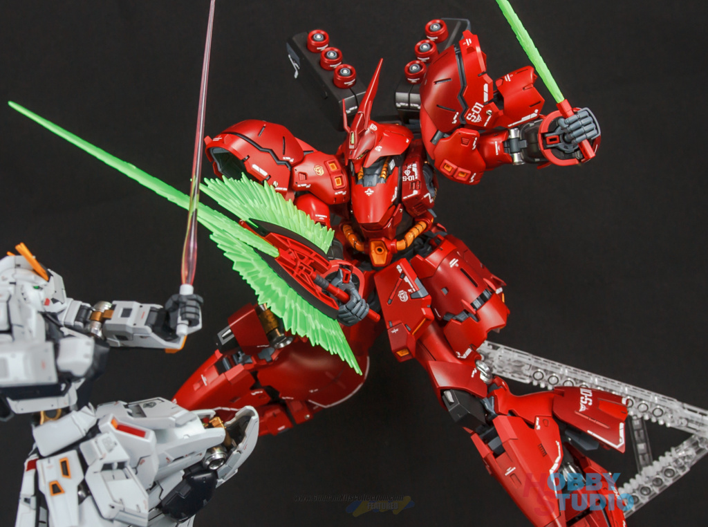 Painted Build: RG 1/144 MSN-04 Sazabi