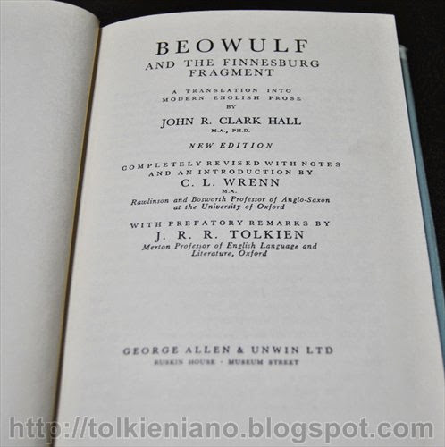 Tolkien collection: Beowulf and the Finnesburg Fragment, di J.R. Clark ...