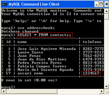 presentacion de mysql: Información del lenguaje MySQL