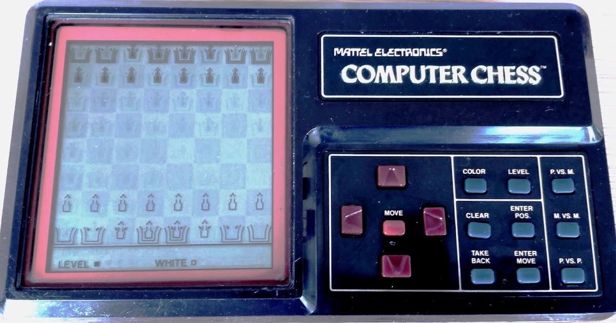 Retro Ordenadores Orty: Mattel Computer Chess (1980) (versión 1992-0320 ...