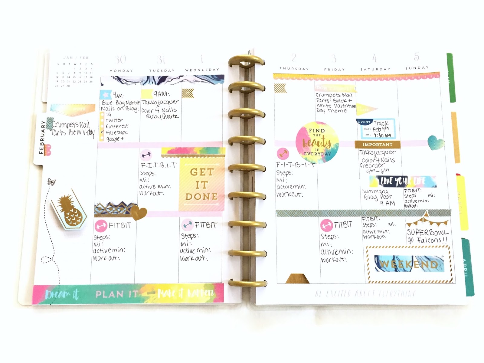 Happy Planner Spread Using Recollections Creative Year Bright happy-planner-spread-using-recollections-creative-year-bright
