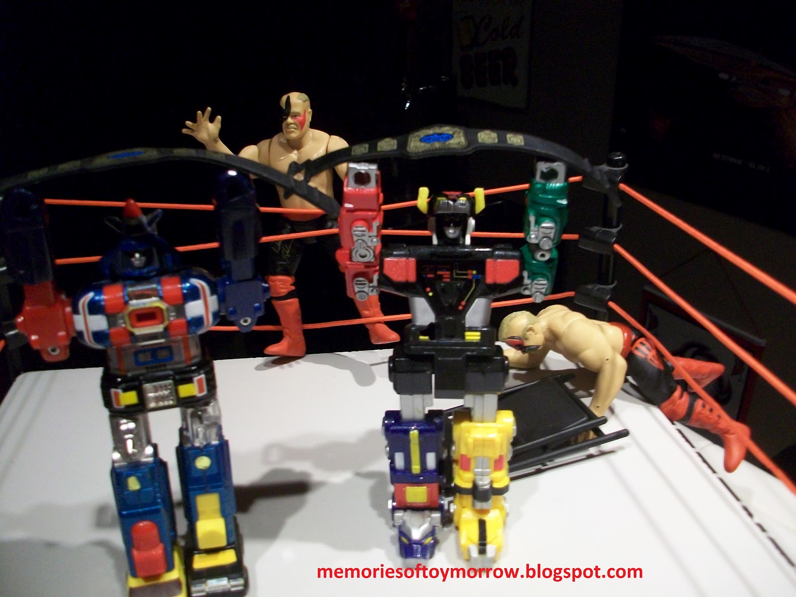 Memories of Toymorrow: The Voltron Robots win the WWF titles....and ...