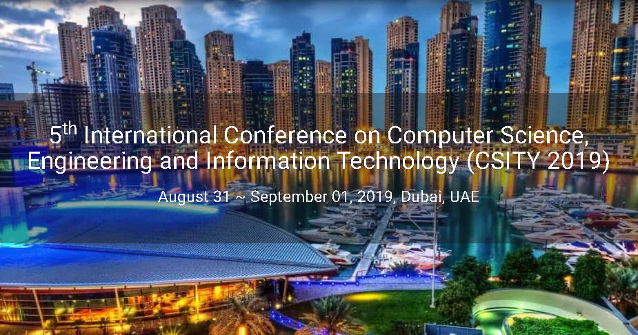5th International Conference on Computer Science, Engineering and ...