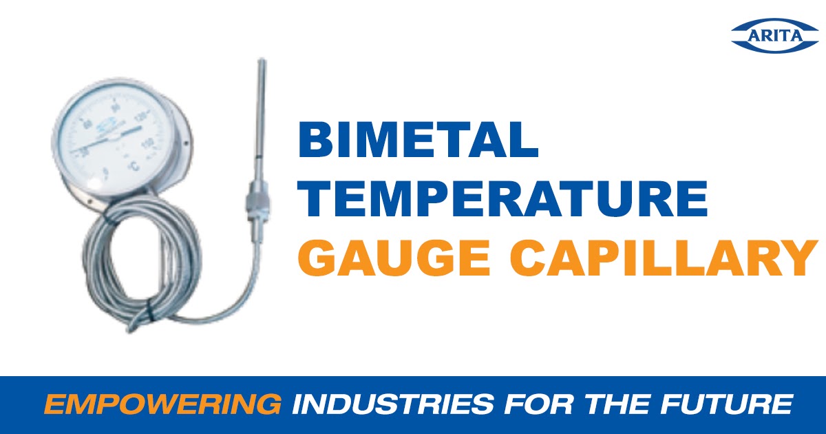 Jual Bimetal Temperature Gauge Capillary ~ ARITA MARKETING
