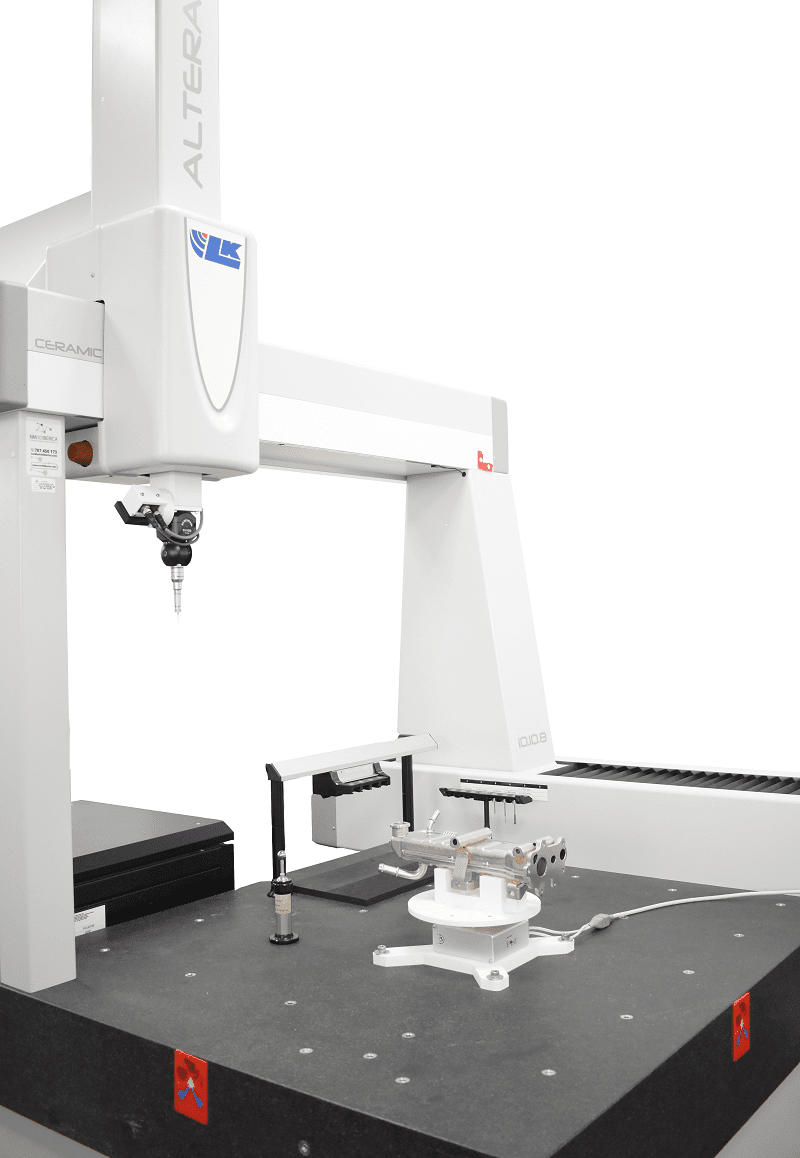 CMM con tecnologías de palpado y Visión.
