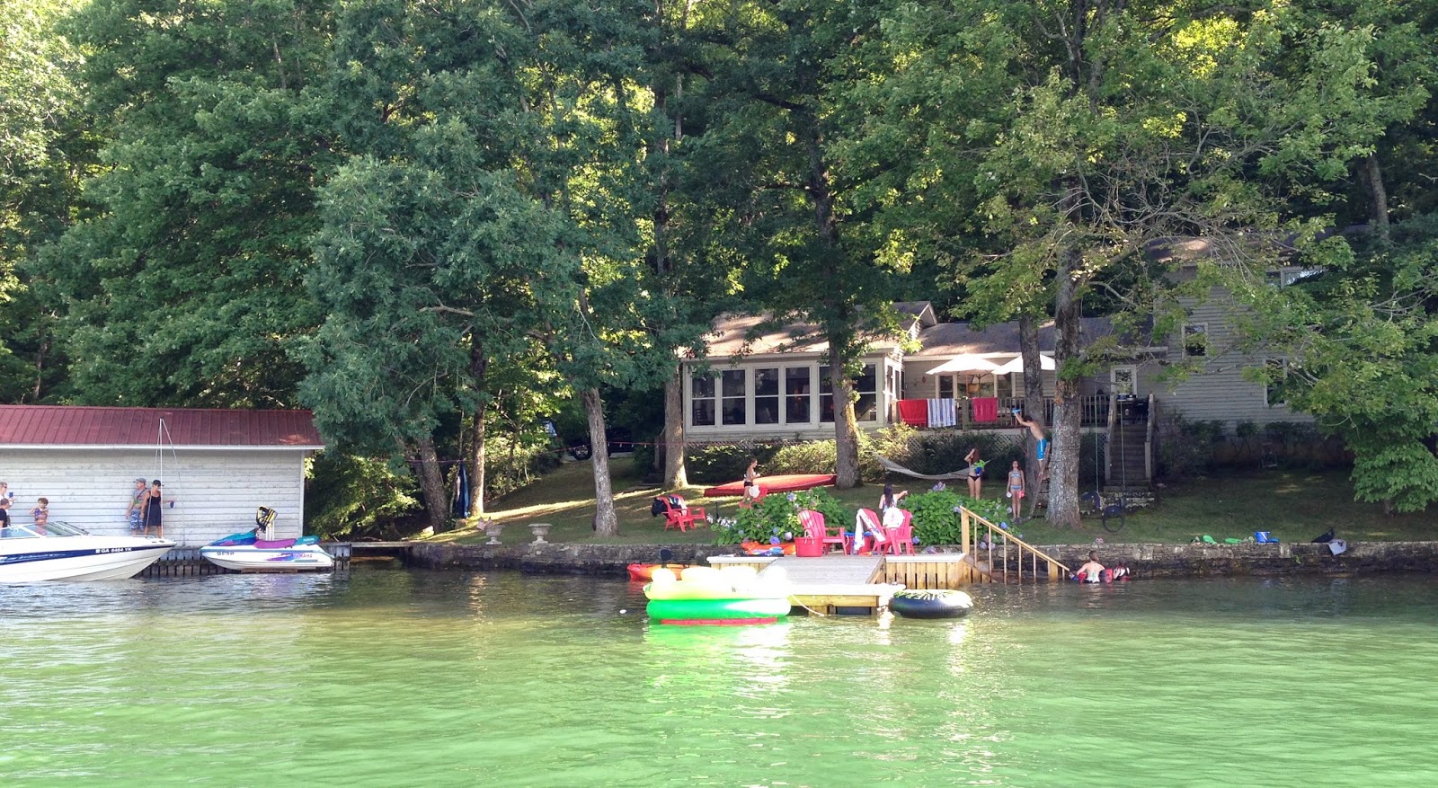 The Castle Home: Lake Burton, Georgia