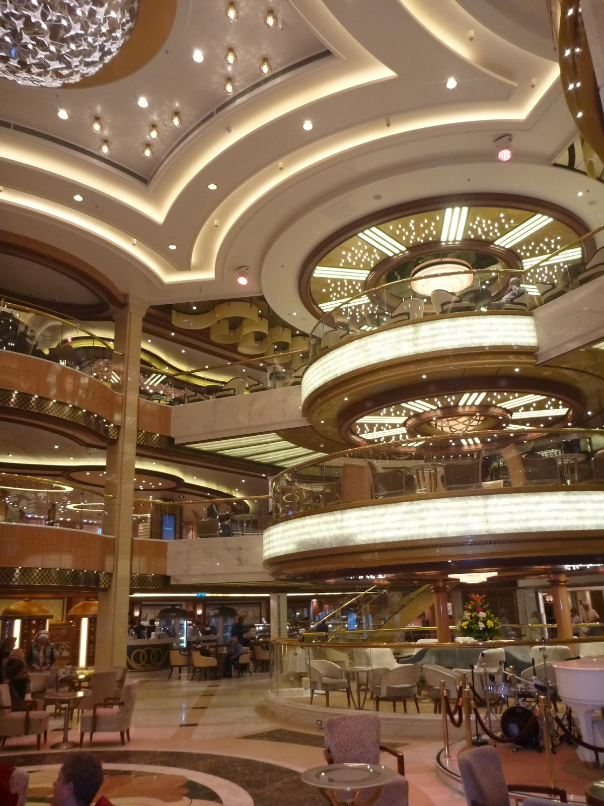 Hard To Port, by Jim Kelly-Evans: Royal Princess Atrium