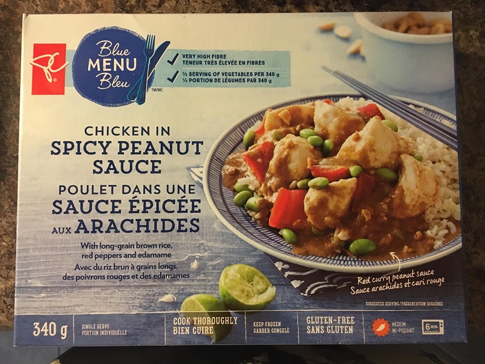 Adorable Fluff: President's Choice. Chicken In Spicy Peanut Sauce Review.