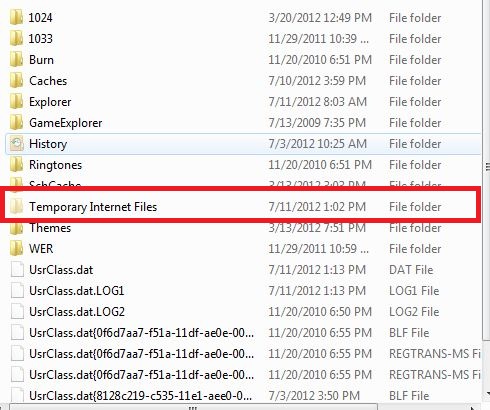 SDET Blog in Seattle: How to turn on Temporary Internet Files Folder in ...