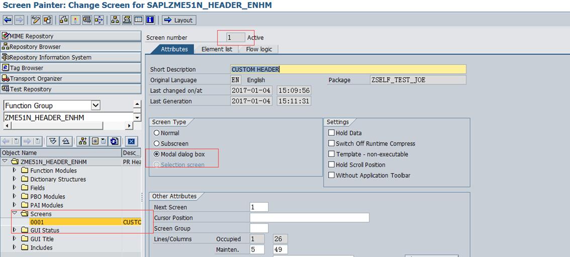 SAP ABAP Central: Add a Custom Screen on Purchase Requisition Header By ...
