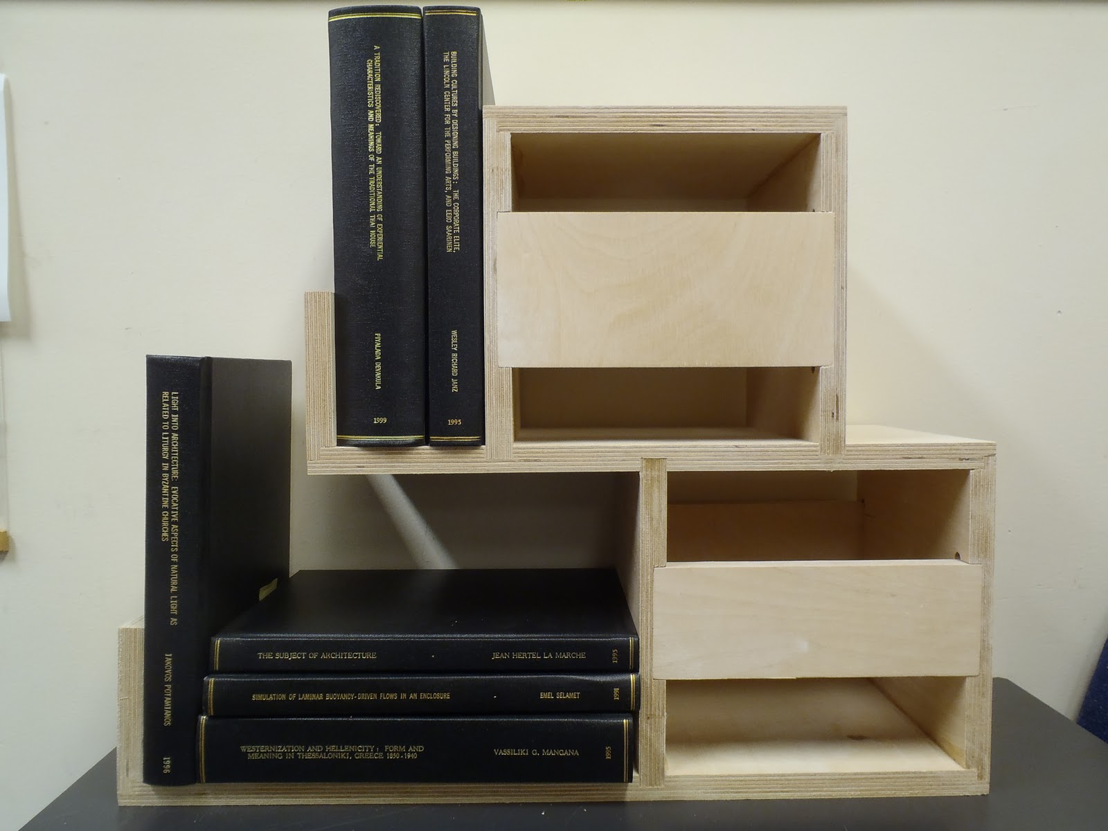 Digital Fabrication: Bookshelf - Mathew Schwartz