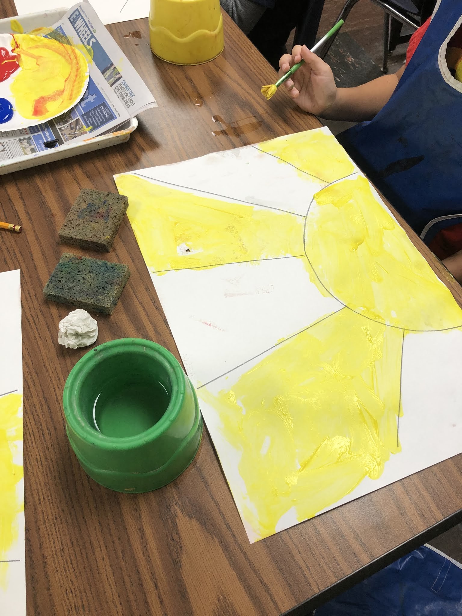 Mrs. Harris' art room: Roy Lichtenstein kindergarten art lesson