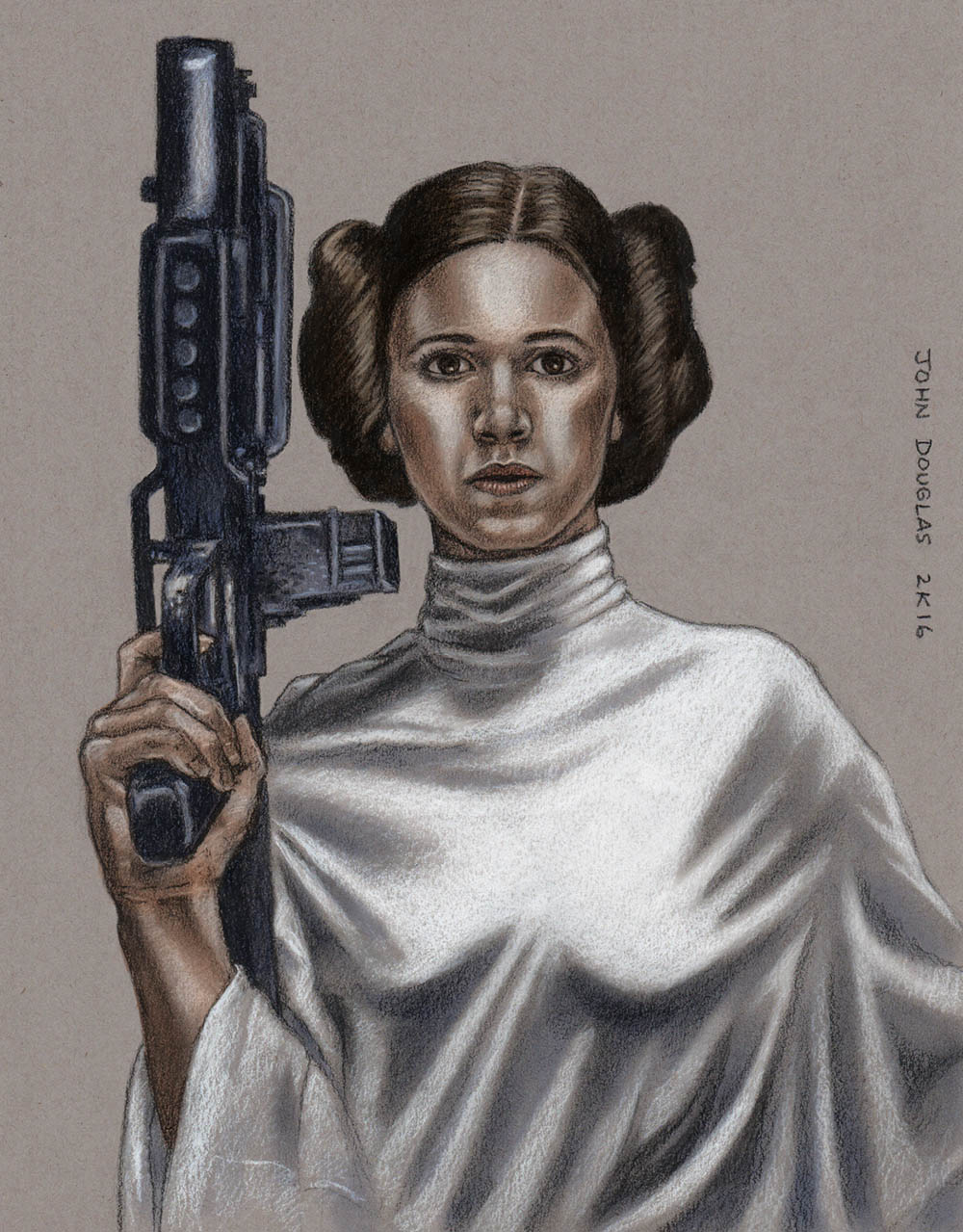 Princess Leia Drawing