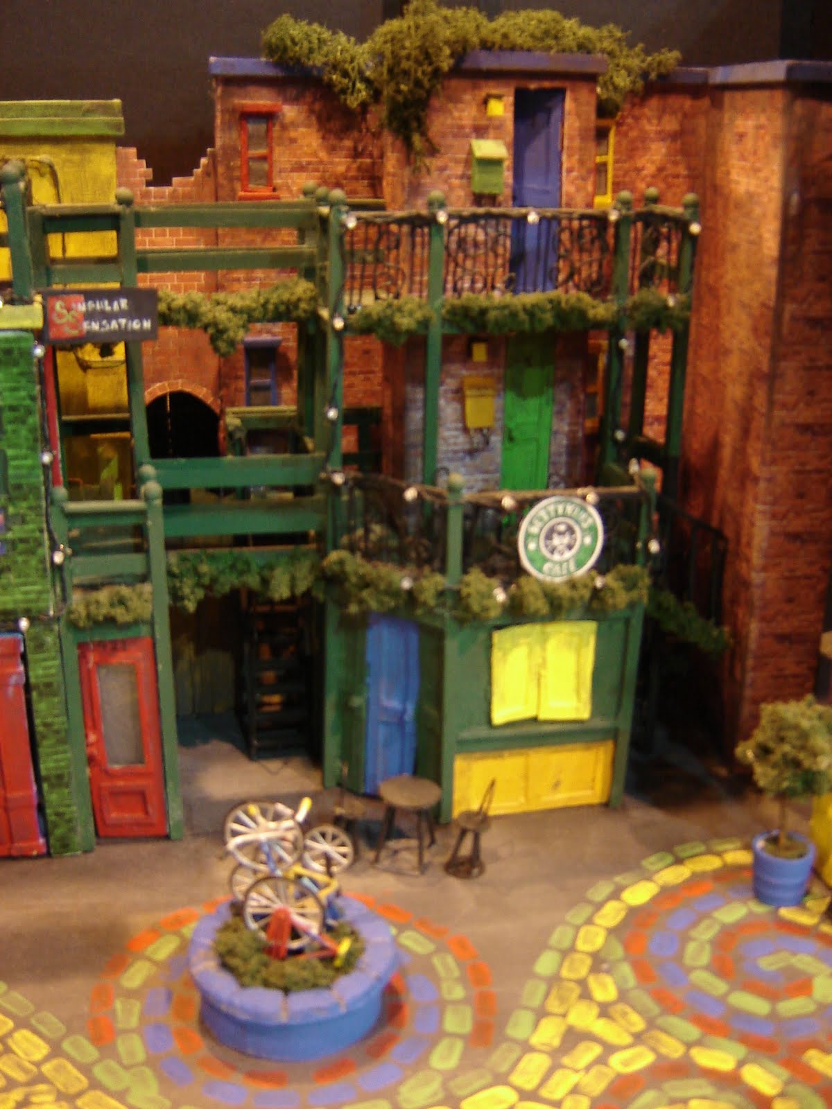Sesame Street Set Design