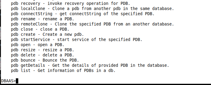 Using Dbaascli To Manage Oracle Cdb And Pdb S With Exadata Cloud At