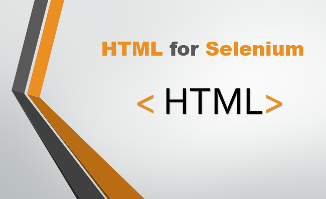 Selenium-By-Arun: HTML for Selenium Selenium-By-Arun: HTML for Selenium